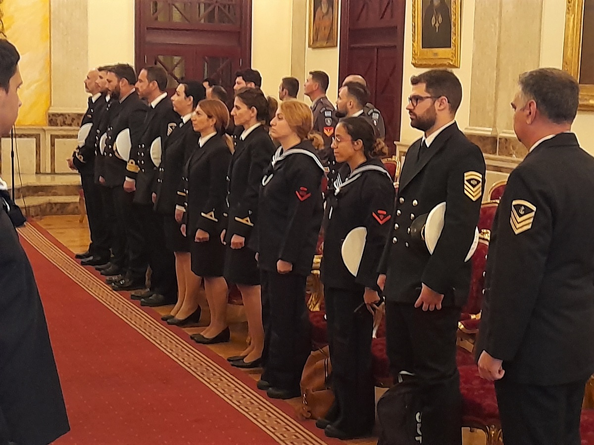 ΕΠΙΣΚΕΨΗ ΑΞΙΩΜΑΤΙΚΩΝ ΚΑΙ ΠΛΗΡΩΜΑΤΩΝ ΤΟΥ Π.Ν. ΣΤΟΝ ΠΑΤΡΙΑΡΧΗ ...