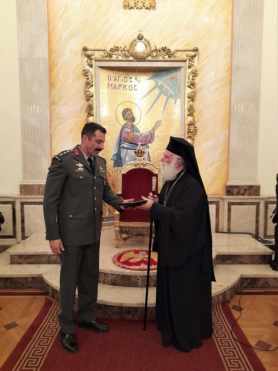 ΕΠΙΣΚΕΨΗ ΑΞΙΩΜΑΤΙΚΩΝ ΚΑΙ ΠΛΗΡΩΜΑΤΩΝ ΤΟΥ Π.Ν. ΣΤΟΝ ΠΑΤΡΙΑΡΧΗ ...