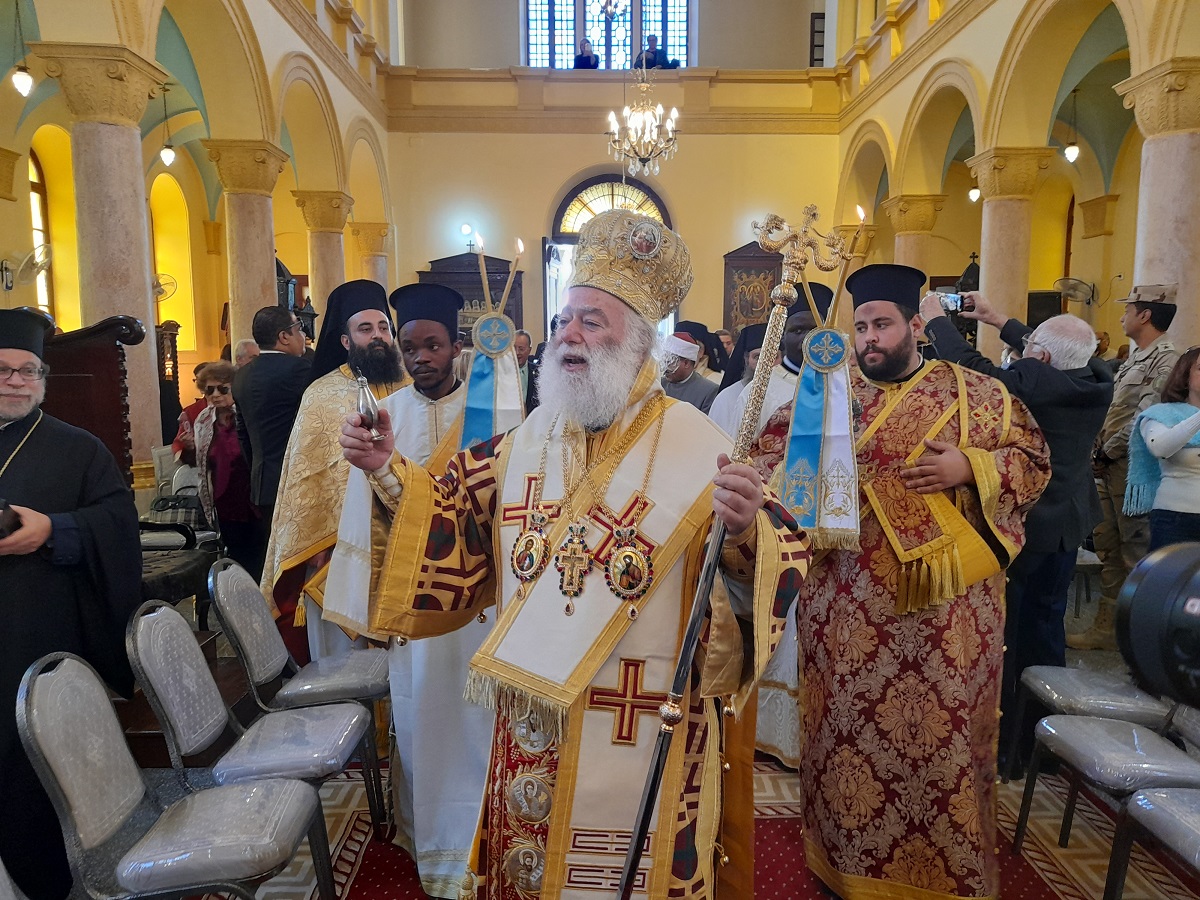 ΘΥΡΑΝΟΙΞΙΑ ΤΟΥ Ι.Ν.ΑΓΙΑΣ ΑΙΚΑΤΕΡΙΝΗΣ ΣΟΥΕΖ ΑΠΟ ΤΟΝ ΠΑΤΡΙΑΡΧΗ ...