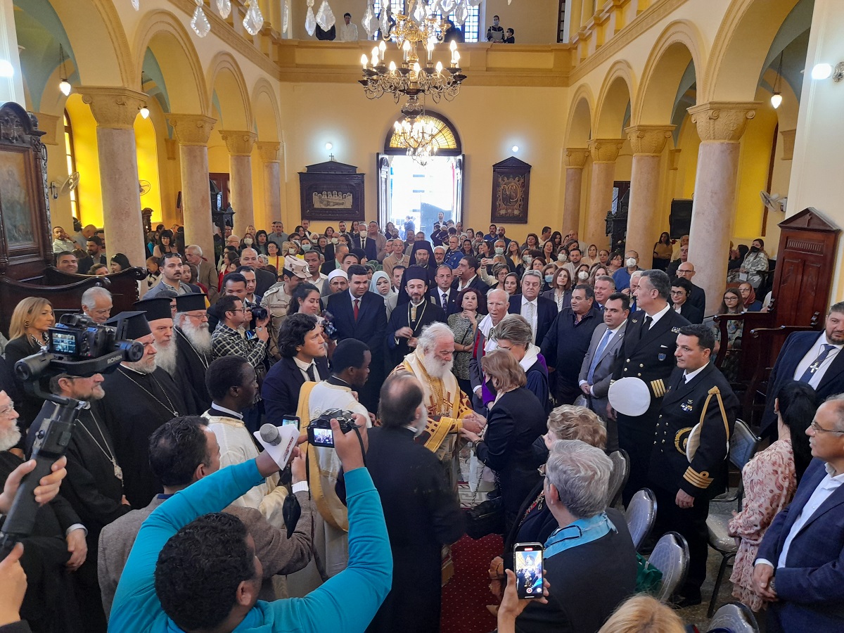 ΘΥΡΑΝΟΙΞΙΑ ΤΟΥ Ι.Ν.ΑΓΙΑΣ ΑΙΚΑΤΕΡΙΝΗΣ ΣΟΥΕΖ ΑΠΟ ΤΟΝ ΠΑΤΡΙΑΡΧΗ ...