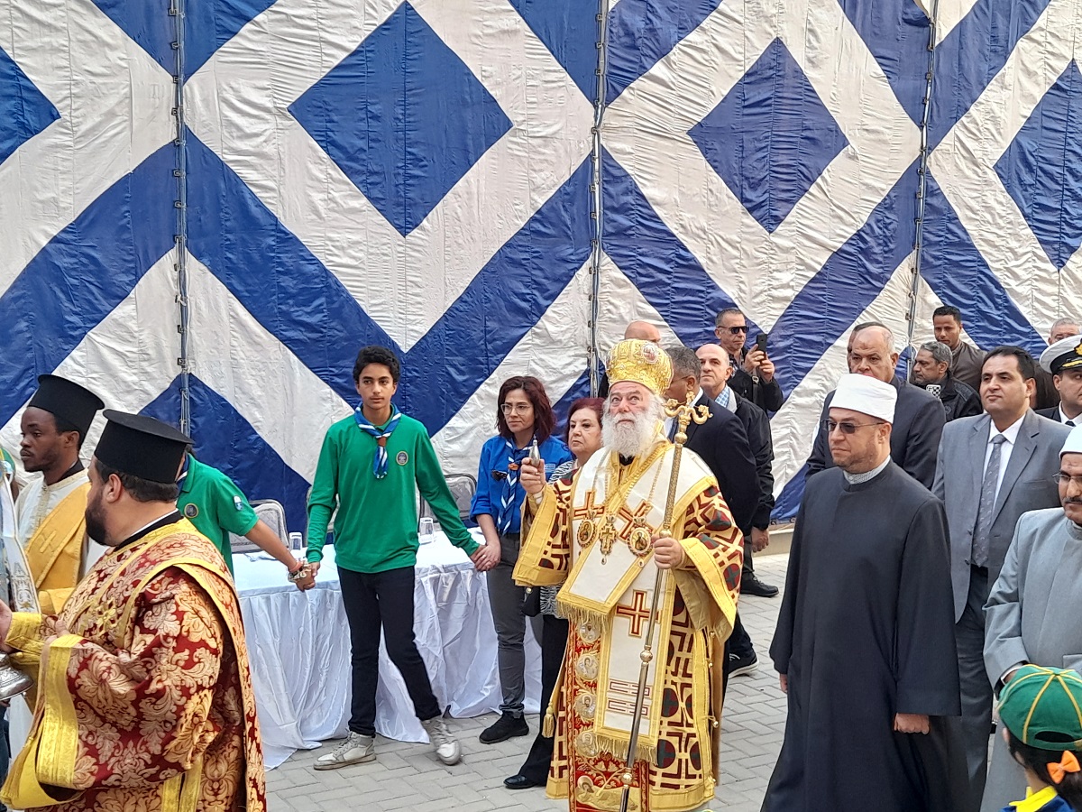 ΘΥΡΑΝΟΙΞΙΑ ΤΟΥ Ι.Ν.ΑΓΙΑΣ ΑΙΚΑΤΕΡΙΝΗΣ ΣΟΥΕΖ ΑΠΟ ΤΟΝ ΠΑΤΡΙΑΡΧΗ ...