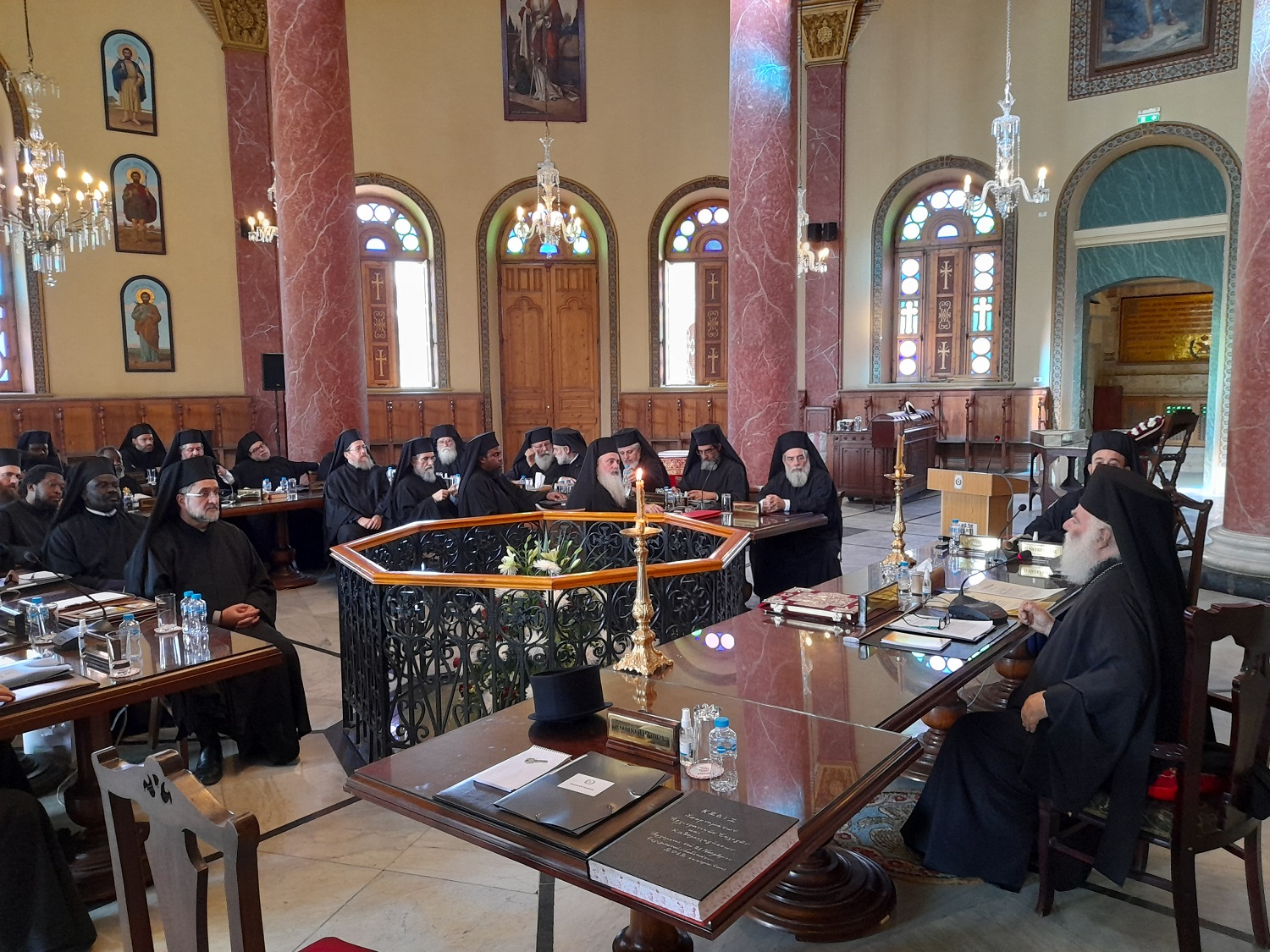 ΠΕΡΑΤΩΣΗ ΤΩΝ ΕΡΓΑΣΙΩΝ ΤΗΣ ΙΕΡΑΣ ΣΥΝΟΔΟΥ ΤΟΥ ΠΑΤΡΙΑΡΧΕΙΟΥ ΑΛΕΞΑΝΔΡΕΙΑΣ ...