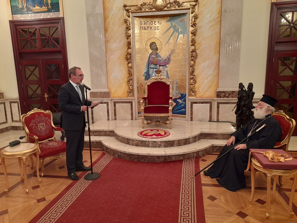 ΣΥΝΑΝΤΗΣΗ ΤΟΥ ΠΑΤΡΙΑΡΧΗ ΑΛΕΞΑΝΔΡΕΙΑΣ ΜΕ ΤΟΝ ΥΦΥΠΟΥΡΓΟ ΕΞΩΤΕΡΙΚΩΝ ΤΗΣ ...