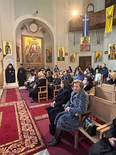 Ο ΠΑΤΡΙΑΡΧΗΣ ΑΛΕΞΑΝΔΡΕΙΑΣ ΣΤΟΝ ΝΑΟ ΤΟΥ ΑΓΙΟΥ ΘΕΟΔΩΡΟΥ ΡΩΜΗΣ ...