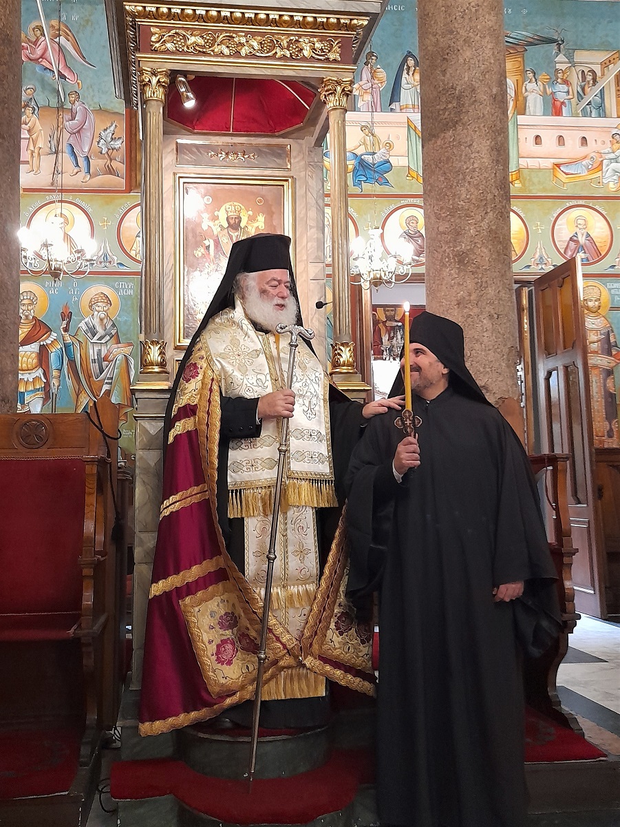 MONASTIC TONSURE BY THE PATRIARCH OF ALEXANDRIA - Πατριαρχείο Αλεξανδρείας