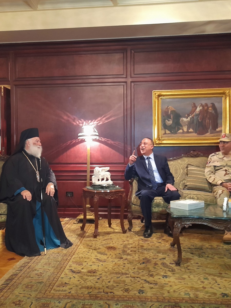 ΕΠΙΣΚΕΨΗ ΤΟΥ ΕΞΟΧ. ΚΥΒΕΡΝΗΤΗ ΑΛΕΞΑΝΔΡΕΙΑΣ ΣΤΟ ΠΑΤΡΙΑΡΧΕΙΟ ΑΛΕΞΑΝΔΡΕΙΑΣ ...