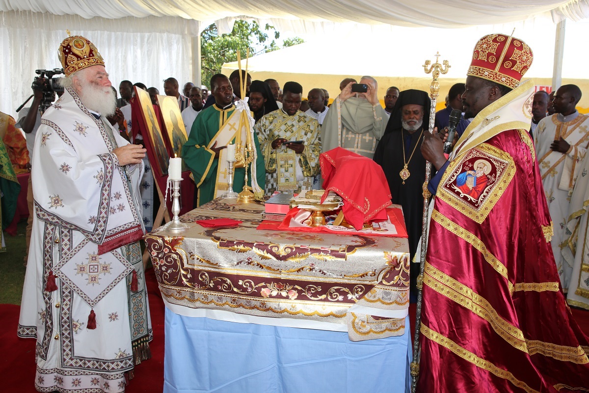 ΕΝΘΡΟΝΙΣΗ ΕΠΙΣΚΟΠΟΥ ΕΛΝΤΟΡΕΤ Κ. ΝΕΟΦΥΤΟΥ ΑΠΟ ΤΟΝ ΠΑΤΡΙΑΡΧΗ ΑΛΕΞΑΝΔΡΕΙΑΣ ...