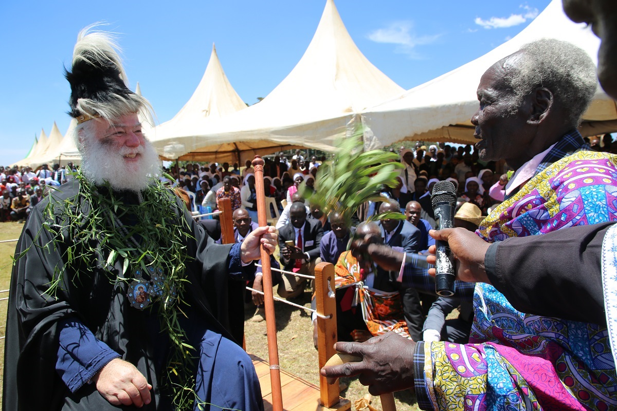 ΕΝΘΡΟΝΙΣΗ ΕΠΙΣΚΟΠΟΥ ΕΛΝΤΟΡΕΤ Κ. ΝΕΟΦΥΤΟΥ ΑΠΟ ΤΟΝ ΠΑΤΡΙΑΡΧΗ ΑΛΕΞΑΝΔΡΕΙΑΣ ...