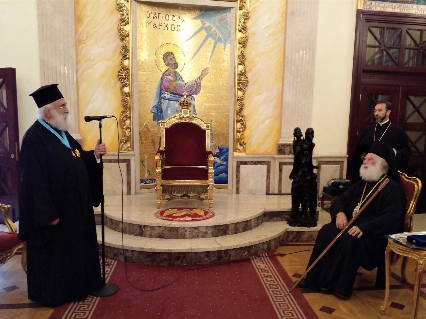 Η ΘΡΟΝΙΚΗ ΕΟΡΤΗ ΤΗΣ ΑΛΕΞΑΝΔΡΙΝΗΣ ΕΚΚΛΗΣΙΑΣ - Πατριαρχείο Αλεξανδρείας