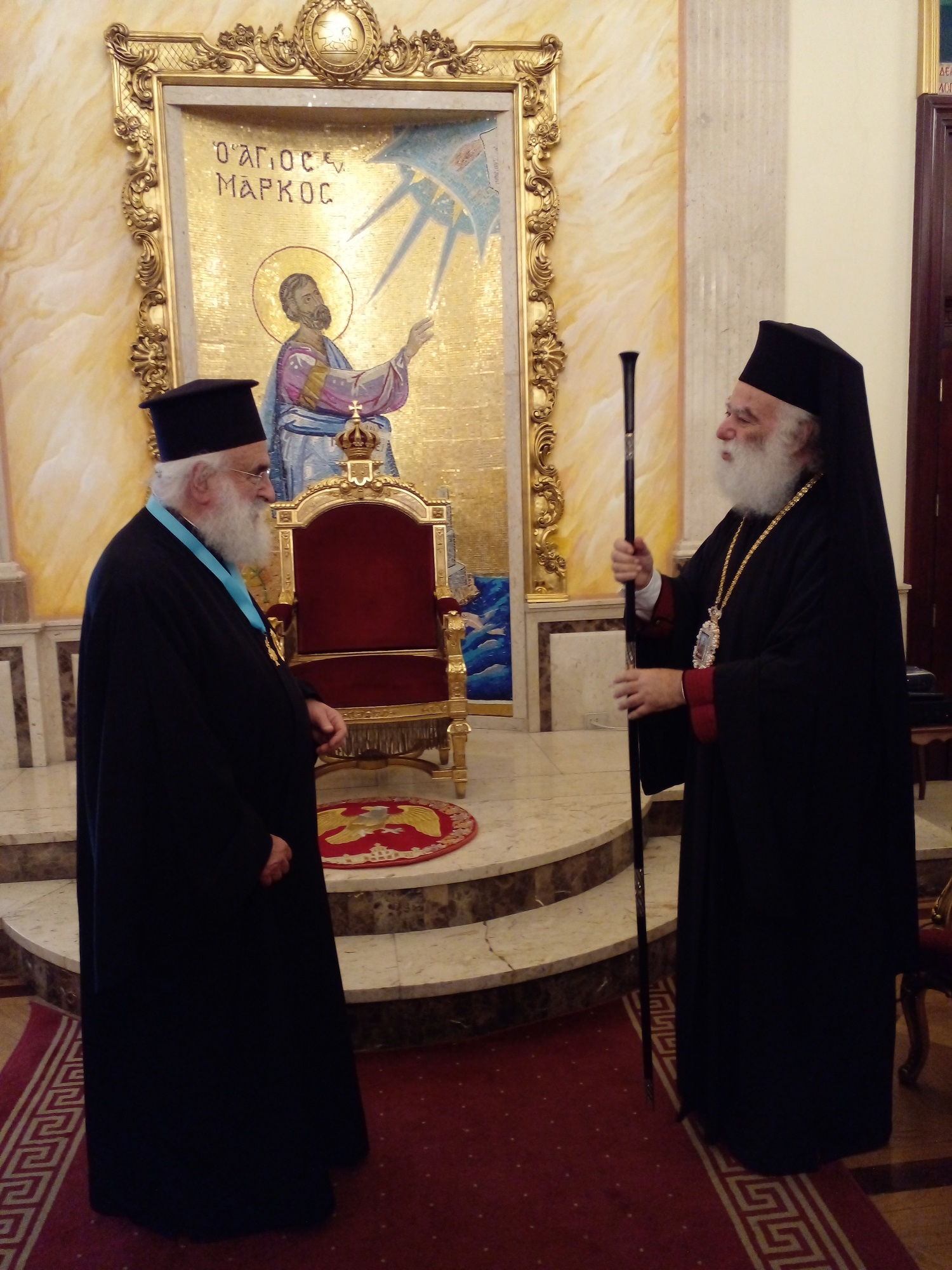 Η ΘΡΟΝΙΚΗ ΕΟΡΤΗ ΤΗΣ ΑΛΕΞΑΝΔΡΙΝΗΣ ΕΚΚΛΗΣΙΑΣ - Πατριαρχείο Αλεξανδρείας