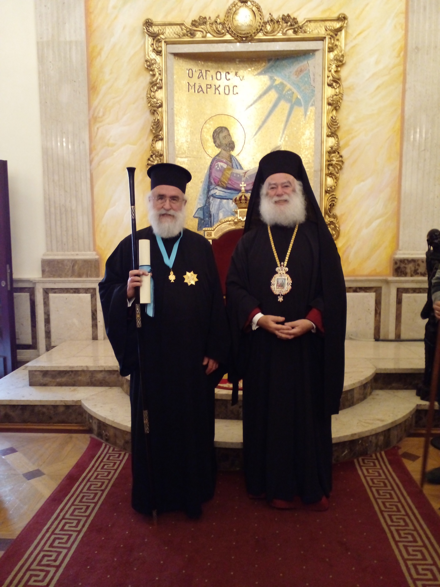 Η ΘΡΟΝΙΚΗ ΕΟΡΤΗ ΤΗΣ ΑΛΕΞΑΝΔΡΙΝΗΣ ΕΚΚΛΗΣΙΑΣ - Πατριαρχείο Αλεξανδρείας