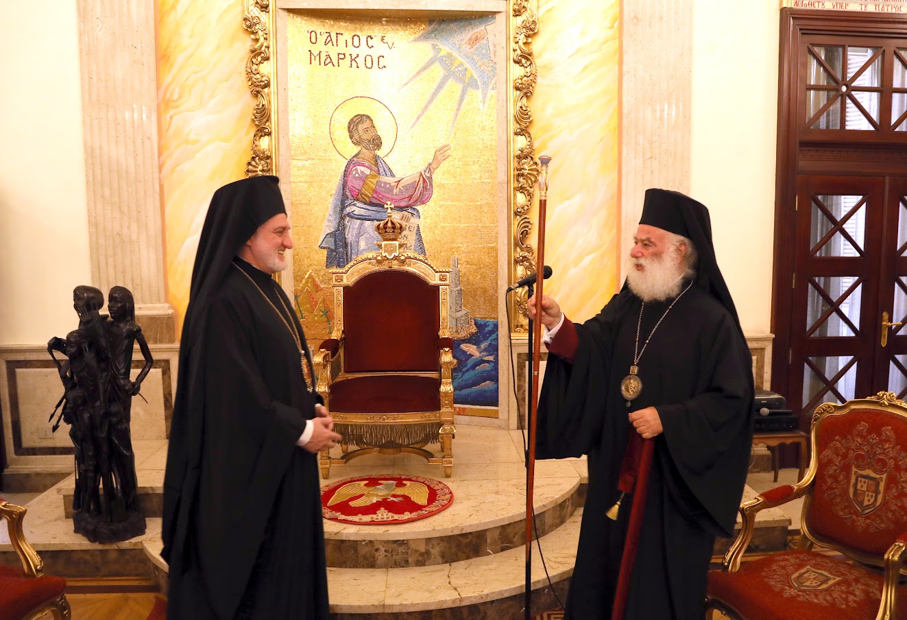 ΕΠΙΣΚΕΨΗ ΤΟΥ ΣΕΒ. ΑΡΧΙΕΠΙΣΚΟΠΟΥ ΑΜΕΡΙΚΗΣ ΣΤΟ ΠΑΤΡΙΑΡΧΕΙΟ ΑΛΕΞΑΝΔΡΕΙΑΣ ...