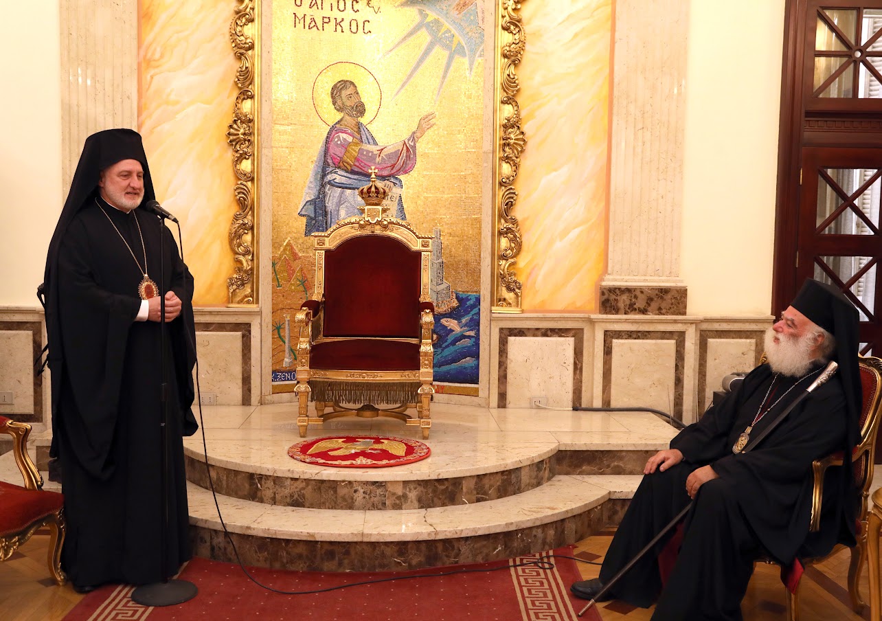 ΕΠΙΣΚΕΨΗ ΤΟΥ ΣΕΒ. ΑΡΧΙΕΠΙΣΚΟΠΟΥ ΑΜΕΡΙΚΗΣ ΣΤΟ ΠΑΤΡΙΑΡΧΕΙΟ ΑΛΕΞΑΝΔΡΕΙΑΣ ...