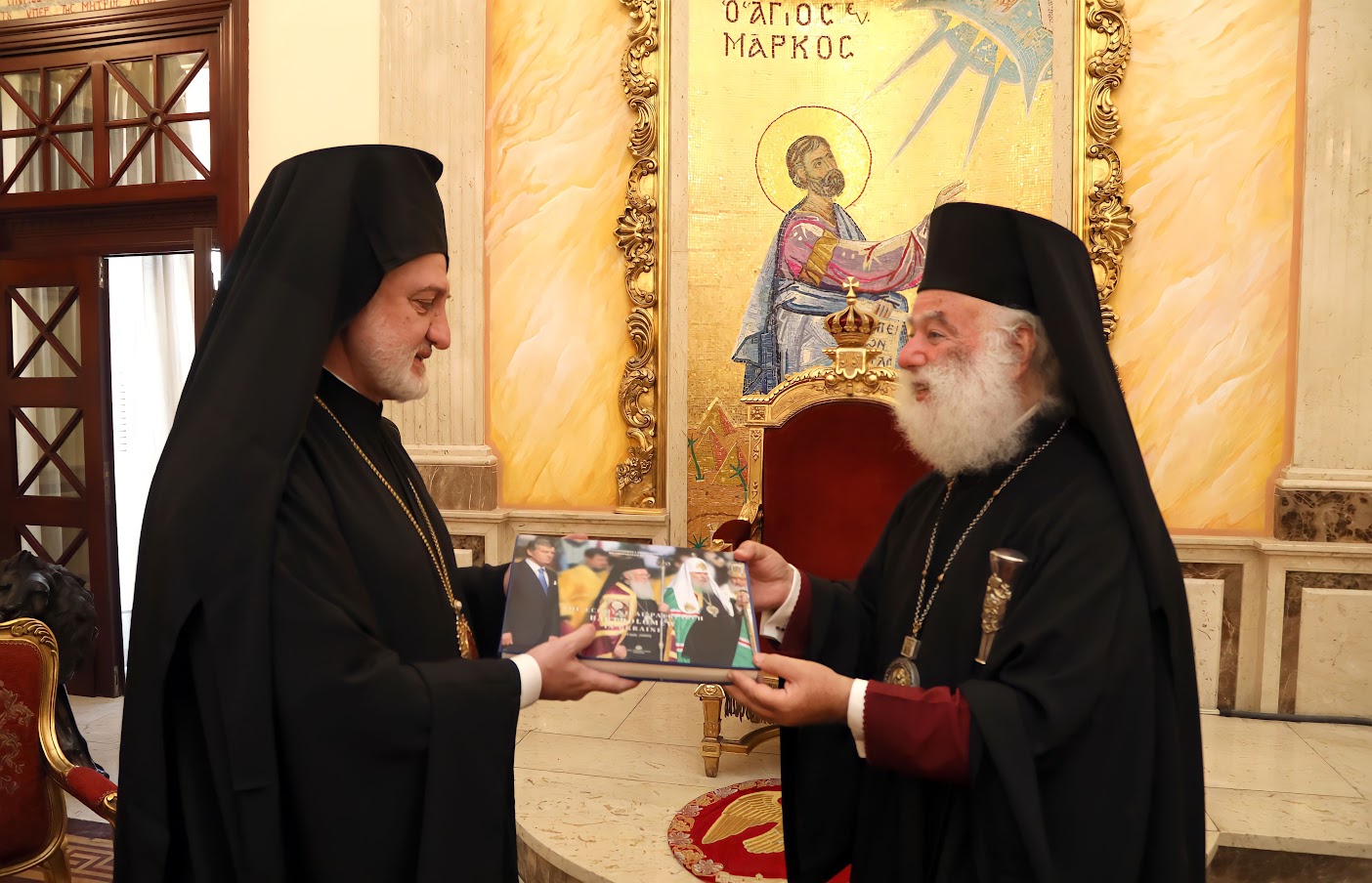 ΕΠΙΣΚΕΨΗ ΤΟΥ ΣΕΒ. ΑΡΧΙΕΠΙΣΚΟΠΟΥ ΑΜΕΡΙΚΗΣ ΣΤΟ ΠΑΤΡΙΑΡΧΕΙΟ ΑΛΕΞΑΝΔΡΕΙΑΣ ...