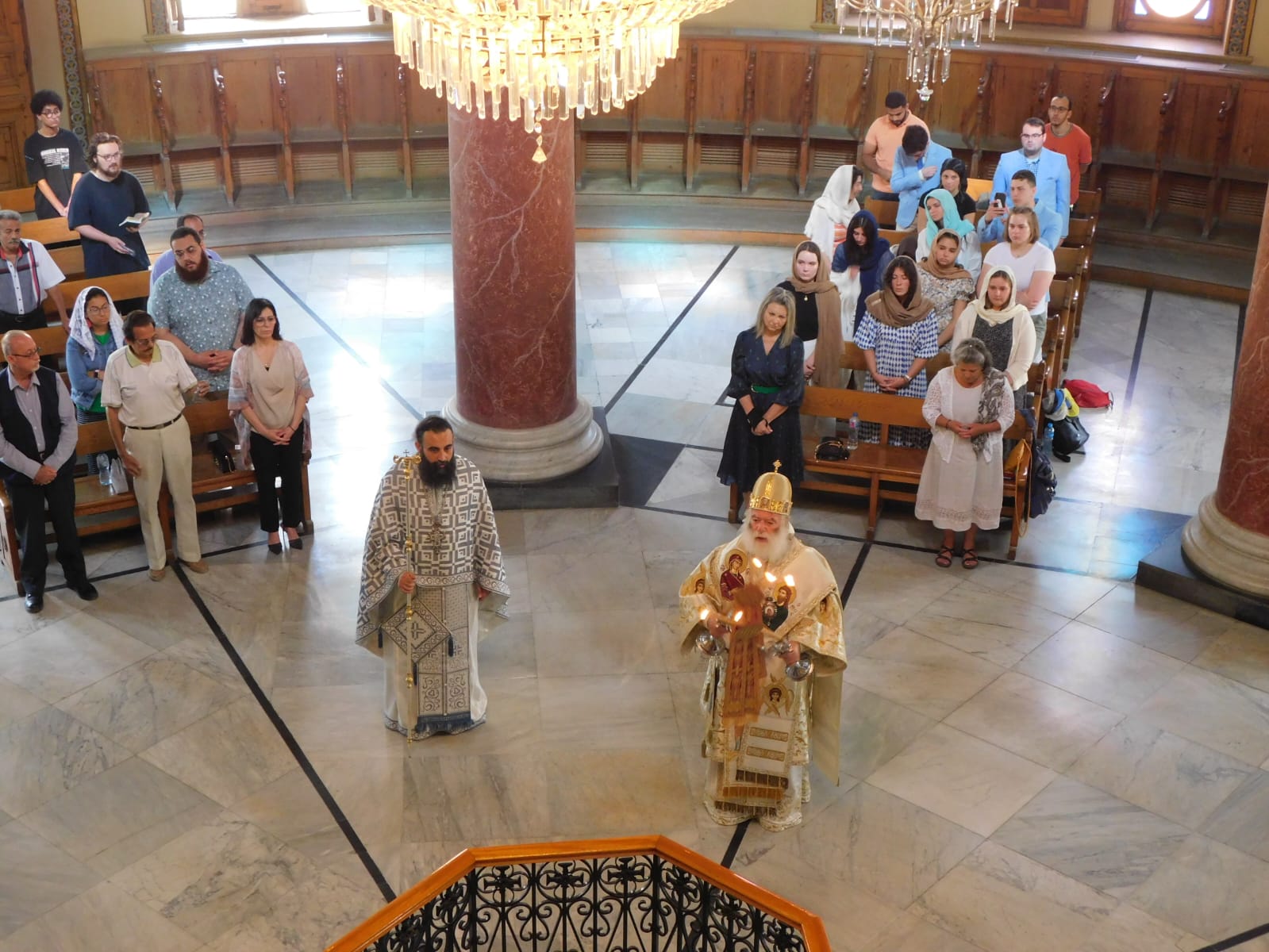 ΟΜΙΛΟΣ ΝΕΩΝ ΑΠΟ ΤΙΣ Η.Π.Α ΣΤΟΝ ΠΑΤΡΙΑΡΧΗ ΑΛΕΞΑΝΔΡΕΙΑΣ - Πατριαρχείο ...