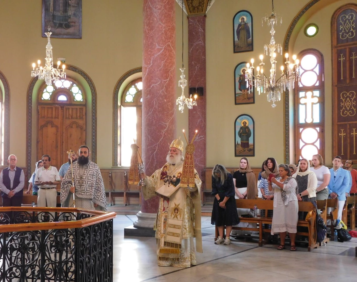 ΟΜΙΛΟΣ ΝΕΩΝ ΑΠΟ ΤΙΣ Η.Π.Α ΣΤΟΝ ΠΑΤΡΙΑΡΧΗ ΑΛΕΞΑΝΔΡΕΙΑΣ - Πατριαρχείο ...