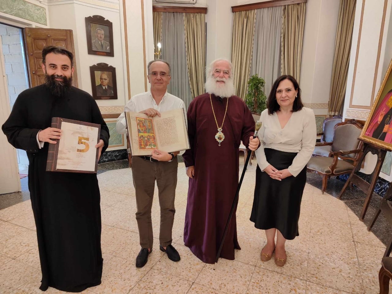 ΕΝΑΡΞΗ ΕΡΓΑΣΙΩΝ ΣΥΝΤΗΡΗΣΕΩΣ ΠΑΛΑΙΤΥΠΩΝ ΤΗΣ ΠΑΤΡΙΑΡΧΙΚΗΣ ΒΙΒΛΙΟΘΗΚΗΣ ...