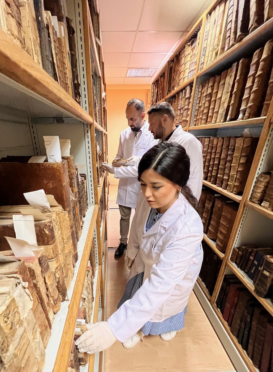 ΕΝΑΡΞΗ ΕΡΓΑΣΙΩΝ ΣΥΝΤΗΡΗΣΕΩΣ ΠΑΛΑΙΤΥΠΩΝ ΤΗΣ ΠΑΤΡΙΑΡΧΙΚΗΣ ΒΙΒΛΙΟΘΗΚΗΣ ...