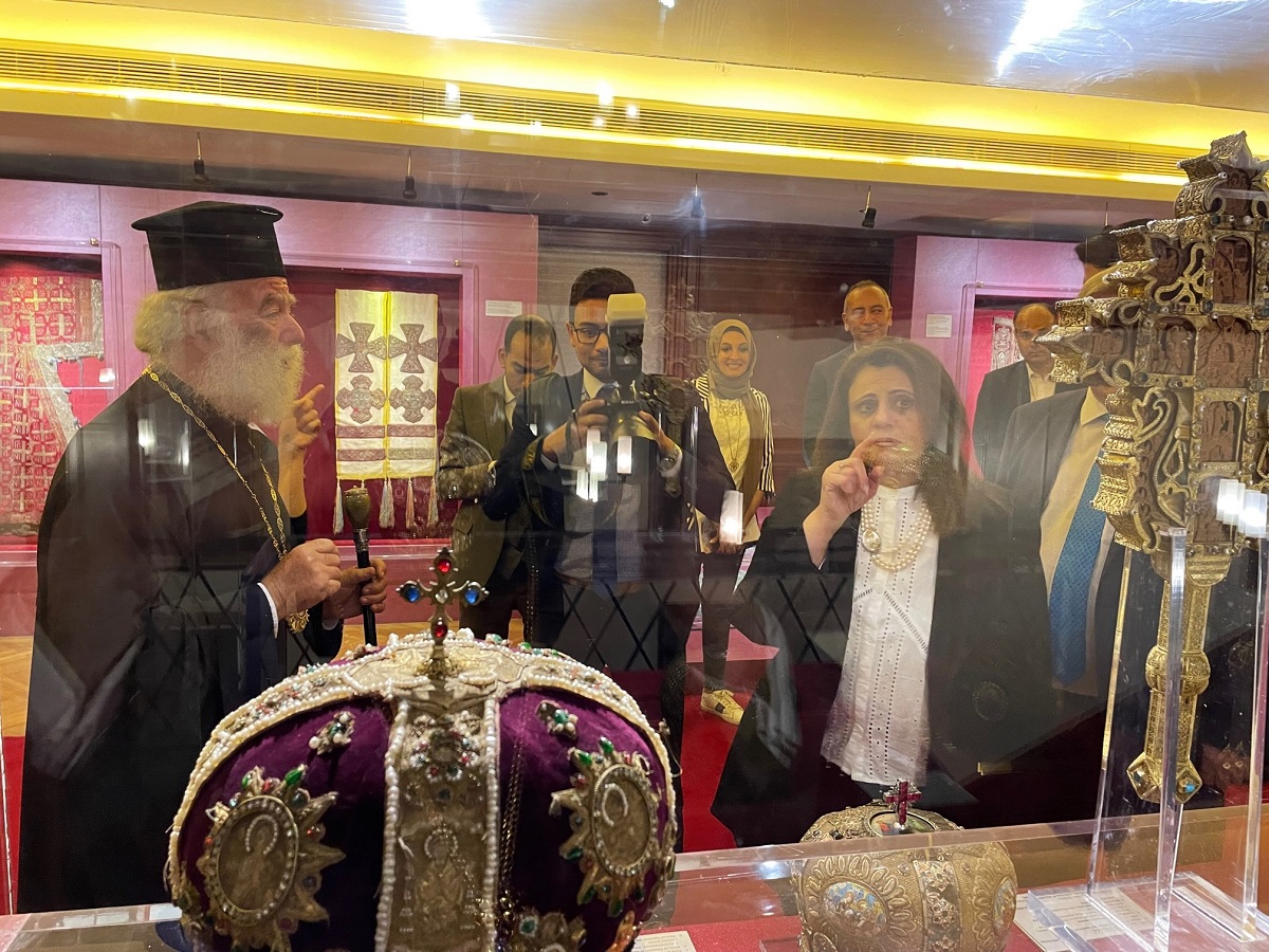 ΕΠΙΣΚΕΨΗ ΤΗΣ ΥΠΟΥΡΓΟΥ ΜΕΤΑΝΑΣΤΕΥΣΗΣ ΤΗΣ ΑΙΓΥΠΤΟΥ ΣΤΟΝ ΠΑΤΡΙΑΡΧΗ ...