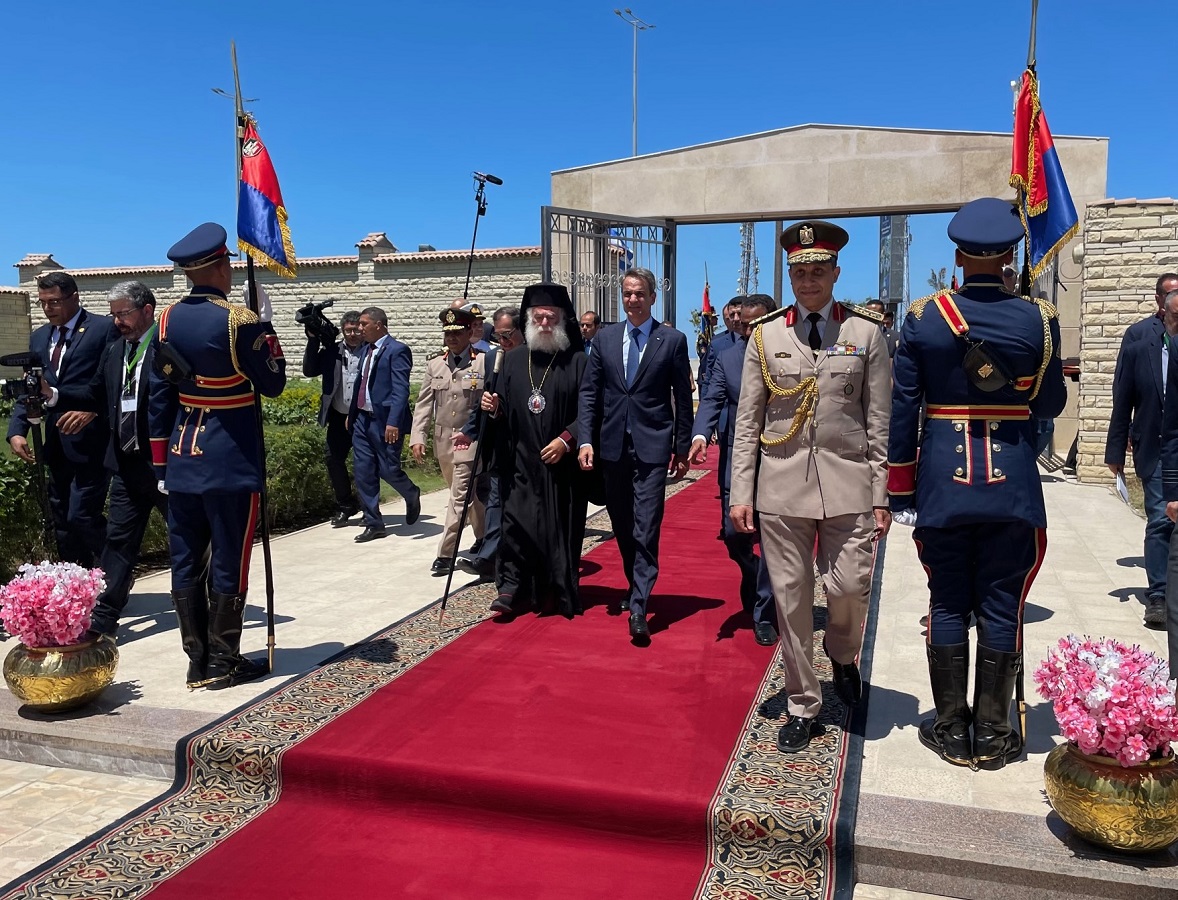 ΣΥΝΑΝΤΗΣΗ ΤΟΥ ΜΑΚΑΡ. ΠΑΤΡΙΑΡΧΗ ΑΛΕΞΑΝΔΡΕΙΑΣ ΜΕ ΤΟΝ ΕΞΟΧ. ΠΡΩΘΥΠΟΥΡΓΟ ...