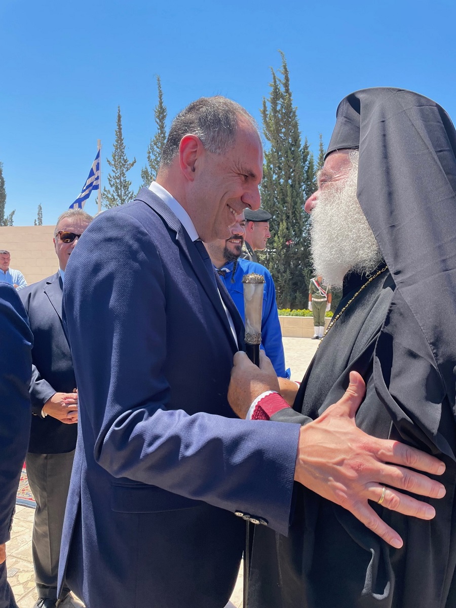 ΣΥΝΑΝΤΗΣΗ ΤΟΥ ΜΑΚΑΡ. ΠΑΤΡΙΑΡΧΗ ΑΛΕΞΑΝΔΡΕΙΑΣ ΜΕ ΤΟΝ ΕΞΟΧ. ΠΡΩΘΥΠΟΥΡΓΟ ...