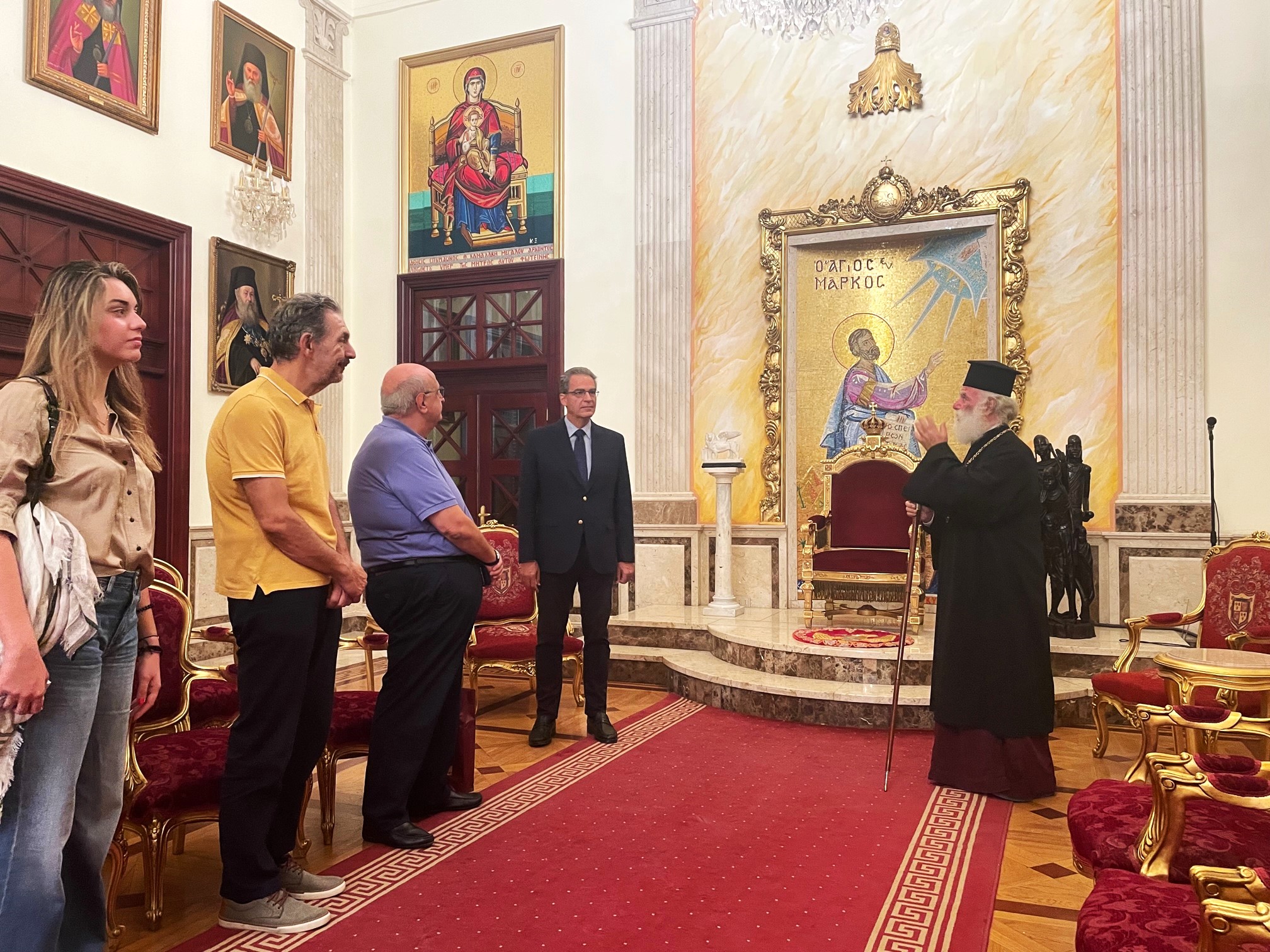 ΕΠΙΣΚΕΨΗ ΑΝΤΙΠΡΟΣΩΠΕΙΑΣ ΤΟΥ ΠΑΝ/ΜΙΟΥ ΠΑΤΡΩΝ ΣΤΟ ΠΑΤΡΙΑΡΧΕΙΟ ...