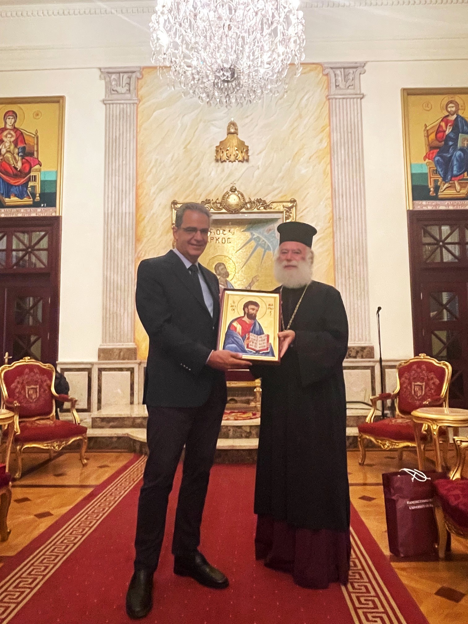 ΕΠΙΣΚΕΨΗ ΑΝΤΙΠΡΟΣΩΠΕΙΑΣ ΤΟΥ ΠΑΝ/ΜΙΟΥ ΠΑΤΡΩΝ ΣΤΟ ΠΑΤΡΙΑΡΧΕΙΟ ...