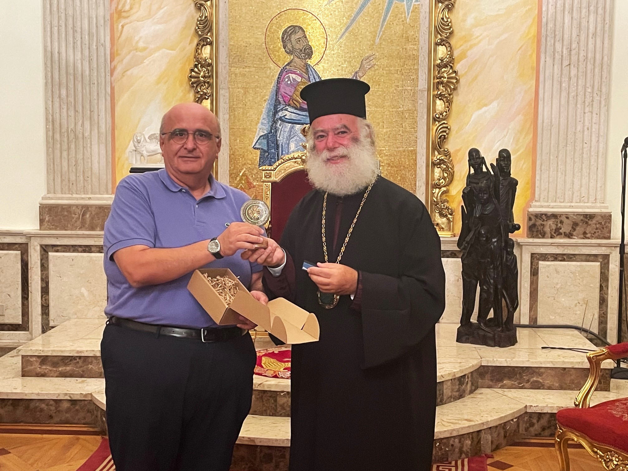 ΕΠΙΣΚΕΨΗ ΑΝΤΙΠΡΟΣΩΠΕΙΑΣ ΤΟΥ ΠΑΝ/ΜΙΟΥ ΠΑΤΡΩΝ ΣΤΟ ΠΑΤΡΙΑΡΧΕΙΟ ...