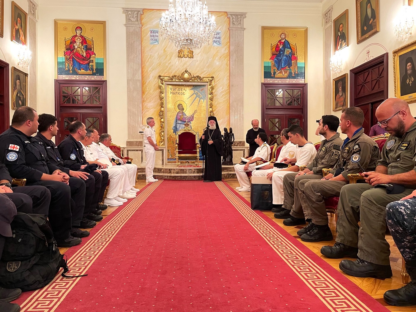 ΕΠΙΣΚΕΨΗ ΠΛΗΡΩΜΑΤΩΝ ΤΟΥ Π.Ν. ΣΤΟΝ ΜΑΚΑΡΙΩΤΑΤΟ ΠΑΤΡΙΑΡΧΗ ΑΛΕΞΑΝΔΡΕΙΑΣ ...