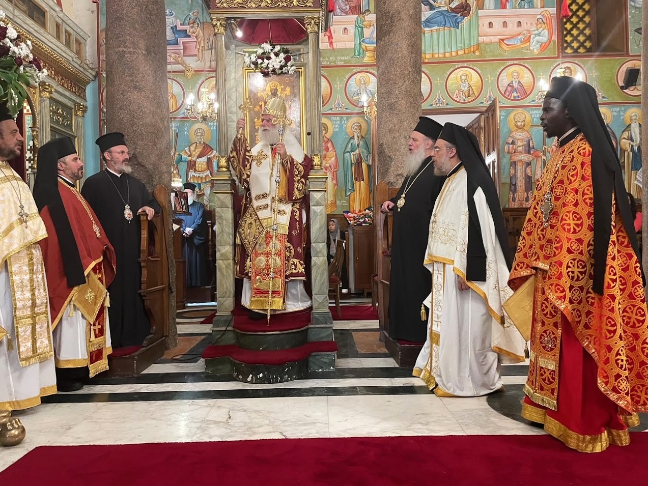 Η ΕΟΡΤΗ ΤΟΥ ΟΣΙΟΥ ΣΑΒΒΑ ΤΟΥ ΗΓΙΑΣΜΕΝΟΥ ΣΤΟ ΠΑΤΡΙΑΡΧΕΙΟ ΑΛΕΞΑΝΔΡΕΙΑΣ ...