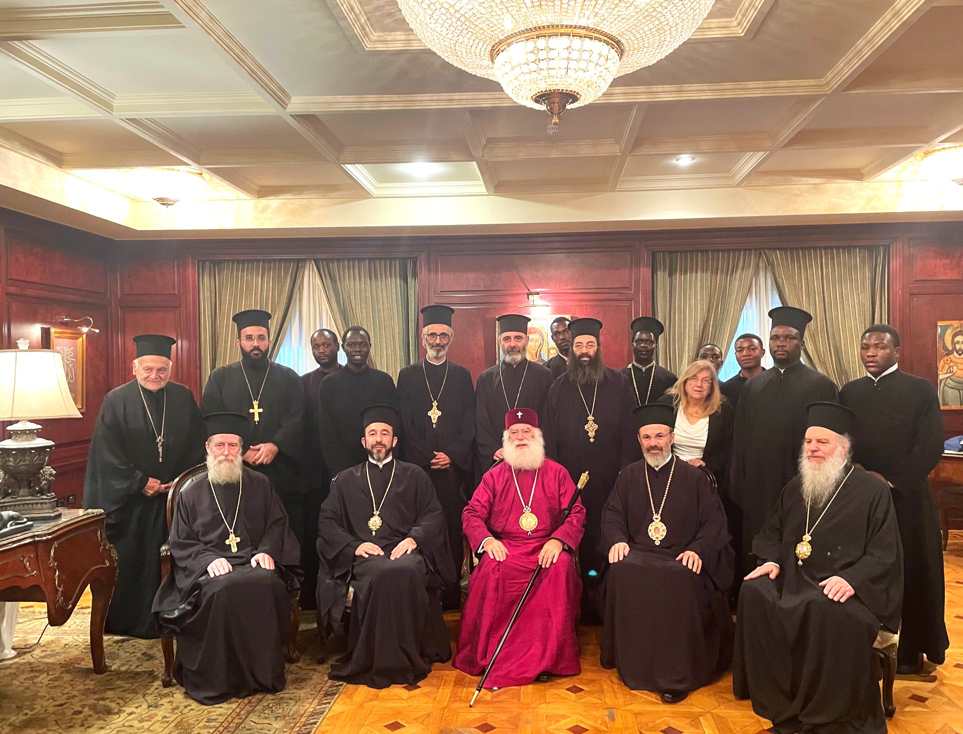 NEW YEARS EVE AT THE PATRIARCHATE OF ALEXANDRIA - Πατριαρχείο Αλεξανδρείας