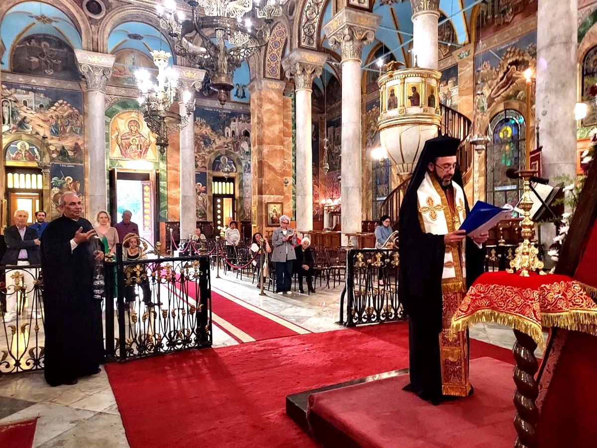 Η ΑΚΟΛΟΥΘΙΑ ΤΟΥ ΑΚΑΘΙΣΤΟΥ ΥΜΝΟΥ ΣΤΟ ΠΑΤΡΙΑΡΧΕΙΟ ΑΛΕΞΑΝΔΡΕΙΑΣ ...