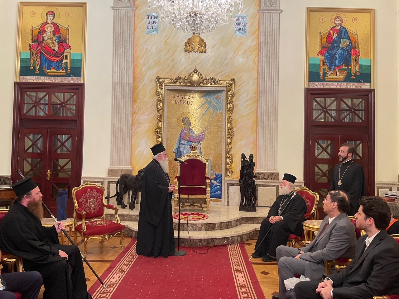 ΕΠΙΣΚΕΨΗ ΤΟΥ ΣΕΒ. ΜΗΤΡΟΠΟΛΙΤΟΥ ΔΗΜΗΤΡΙΑΔΟΣ ΣΤΟ ΠΑΤΡΙΑΡΧΕΙΟ ΑΛΕΞΑΝΔΡΕΙΑΣ ...