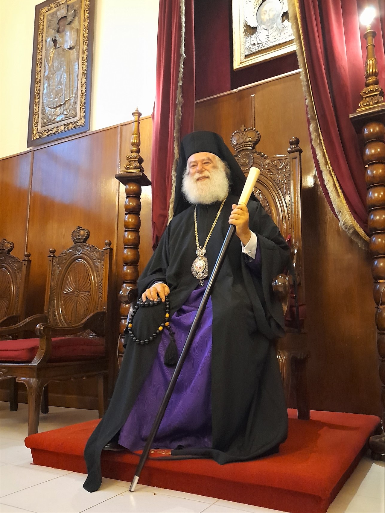 ΣΥΓΧΑΡΗΤΗΡΙΑ ΤΟΥ ΜΑΚ. ΠΑΤΡΙΑΡΧΗ ΑΛΕΞΑΝΔΡΕΙΑΣ ΠΡΟΣ ΤΟΝ ΝΕΟΕΚΛΕΓΕΝΤΑ ...