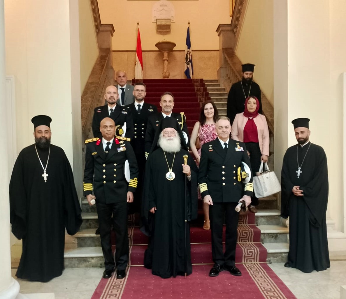 ΕΠΙΣΚΕΨΗ ΤΟΥ Α/ΓΕΝ ΤΗΣ ΕΛΛΑΔΟΣ ΣΤΗΝ ΑΘΜ ΤΟΝ ΠΑΠΑ ΚΑΙ ΠΑΤΡΙΑΡΧΗ ...