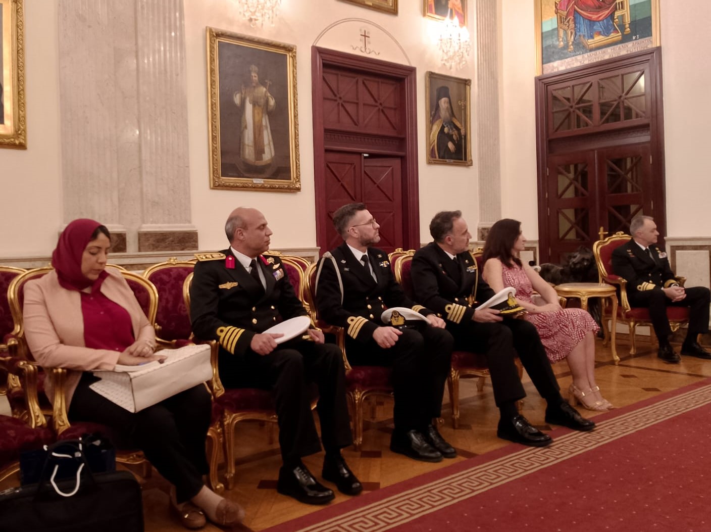 ΕΠΙΣΚΕΨΗ ΤΟΥ Α/ΓΕΝ ΤΗΣ ΕΛΛΑΔΟΣ ΣΤΗΝ ΑΘΜ ΤΟΝ ΠΑΠΑ ΚΑΙ ΠΑΤΡΙΑΡΧΗ ...