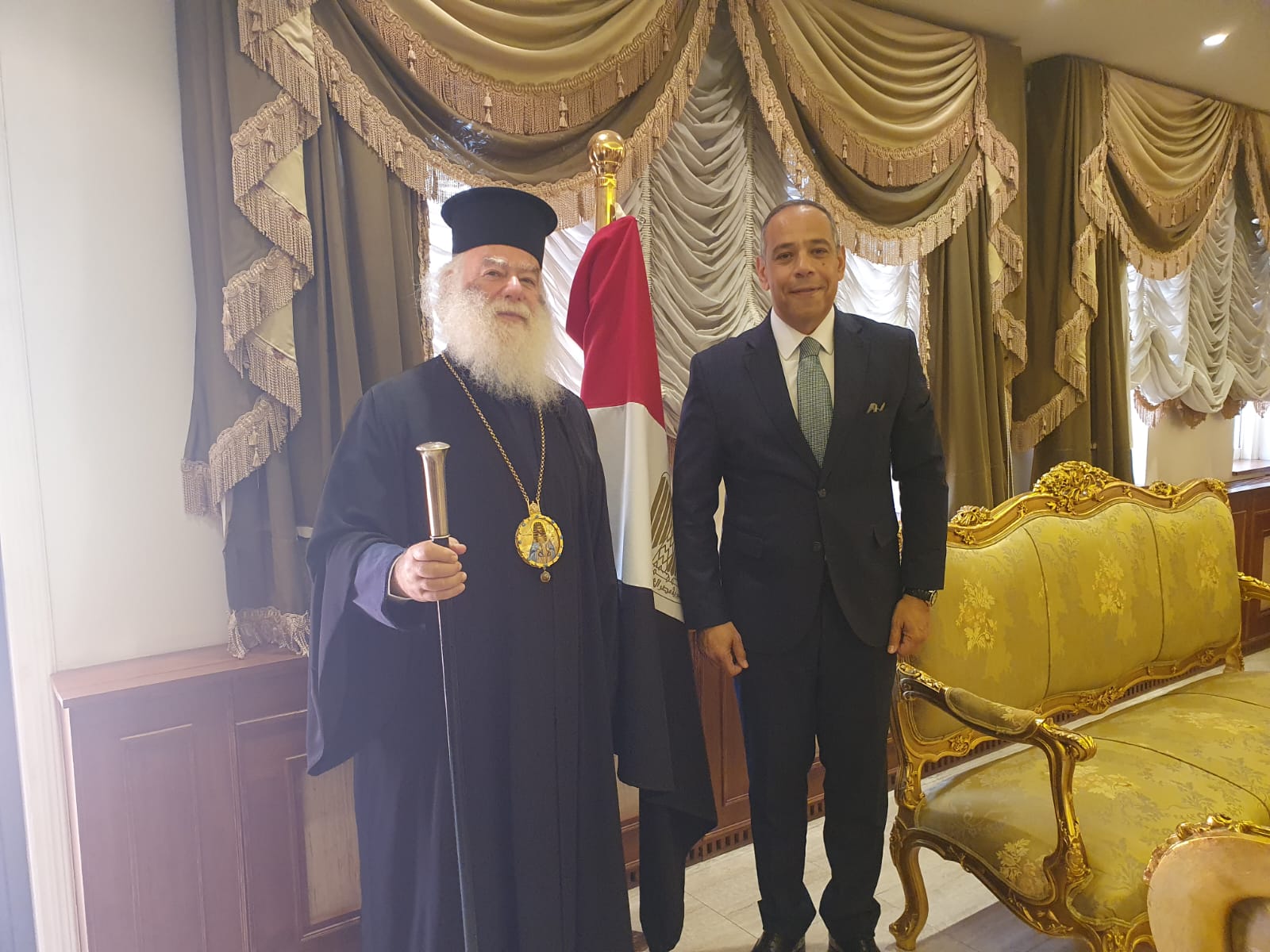 ΣΥΝΑΝΤΗΣΗ ΤΗΣ ΑΘΜ ΤΟΥ ΠΑΠΑ ΚΑΙ ΠΑΤΡΙΑΡΧΟΥ ΑΛΕΞΑΝΔΡΕΙΑΣ ΜΕ ΤΟΝ ...