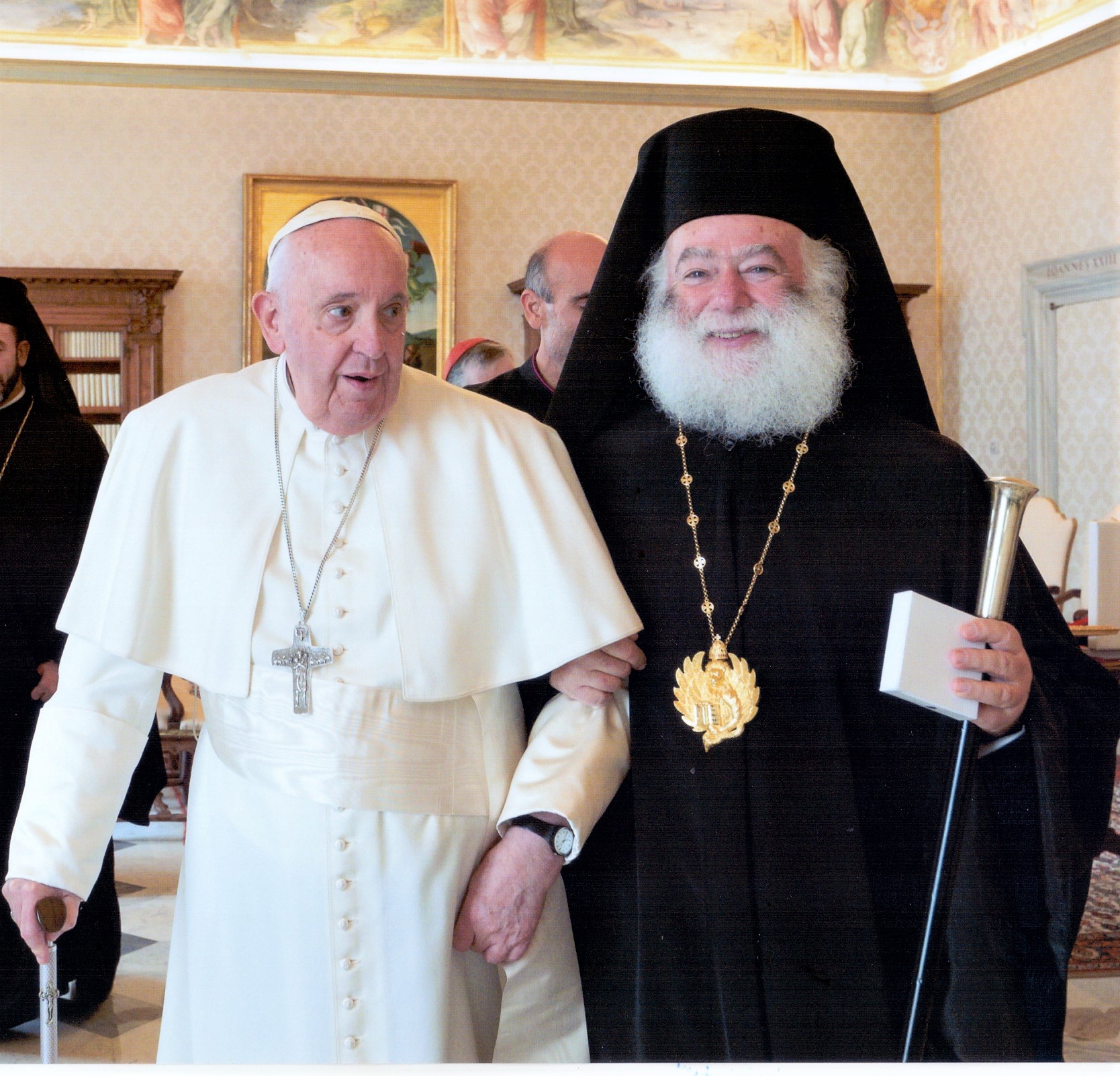 ΣΥΛΛΥΠΗΤΗΡΙΕΣ ΕΥΧΕΣ ΤΗΣ ΑΘΜ ΤΟΥ ΠΑΤΡΙΑΡΧΟΥ ΑΛΕΞΝΑΔΡΕΙΑΣ ΠΡΟΣ ΤΗΝ Ρ ...